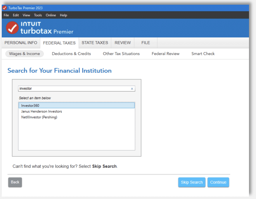 Investor360° Makes Filing Easier for TurboTax Users - SBS Retirement ...