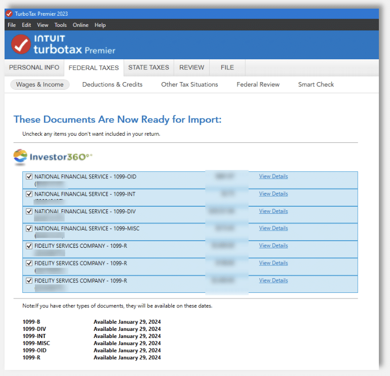 Investor360° Makes Filing Easier for TurboTax Users - SBS Retirement ...